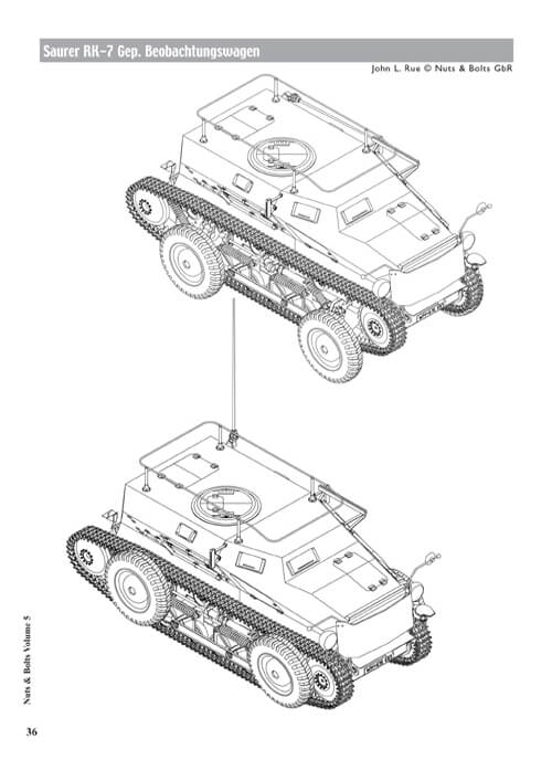 Volume 5: Revised Sd.Kfz. 254 Saurer RK-7, Wheel-cumtrack vehicle