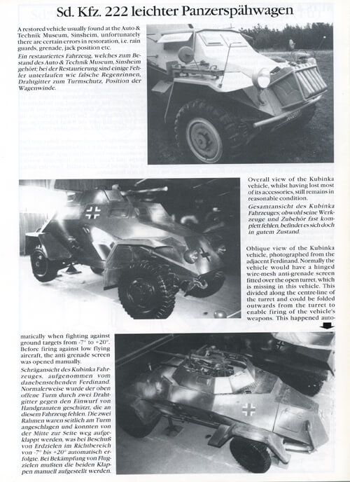 Volume 04: Sd.Kfz. 222 & 223 PzSpähwg - 4-Wheeled Armoured Cars